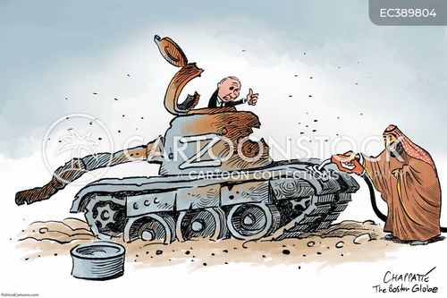 Economy In Tank Cartoons and Comics - funny pictures from CartoonStock