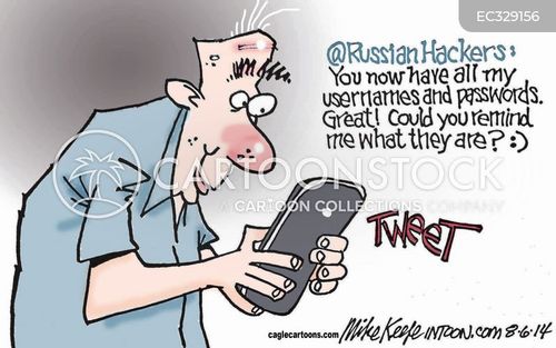 Hacker Prevention Cartoons and Comics - funny pictures from CartoonStock