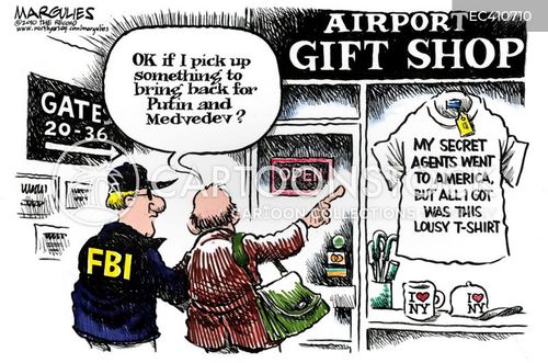 Spy Swap Cartoons and Comics - funny pictures from CartoonStock