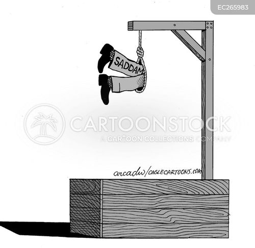 Saddam Atrocities Cartoons and Comics - funny pictures from CartoonStock
