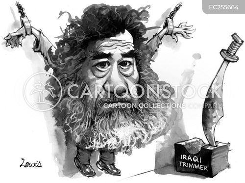 Saddam Captured Cartoons and Comics - funny pictures from CartoonStock