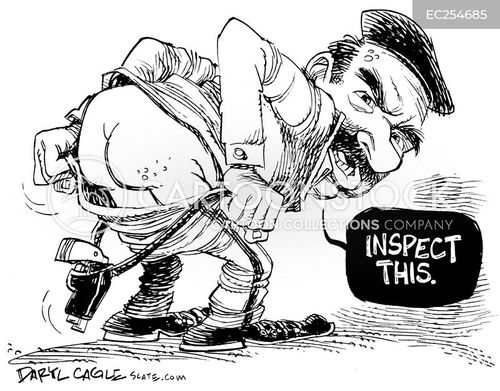 Inspection Team Cartoons and Comics - funny pictures from CartoonStock