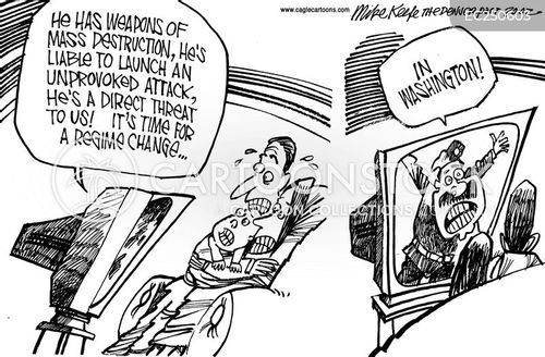 Saddam Hussein's Regime Cartoons and Comics - funny pictures from ...