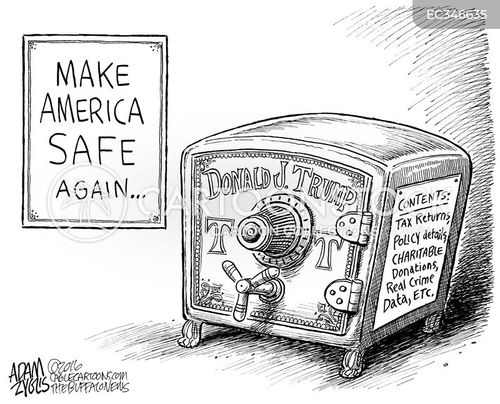 Safe America Cartoons and Comics - funny pictures from CartoonStock