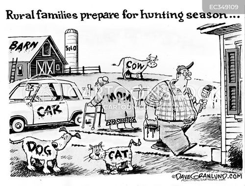 Wildlife Hunting Cartoons and Comics - funny pictures from CartoonStock