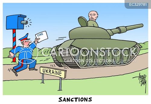 Sanctions Regime Cartoons and Comics - funny pictures from CartoonStock