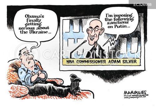 Nba Commissioner Cartoons and Comics - funny pictures from CartoonStock