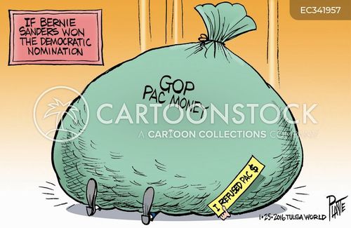 Sanders Campaign Cartoons and Comics - funny pictures from CartoonStock
