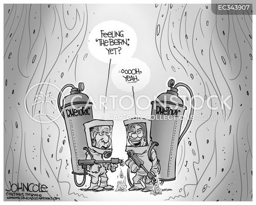 Rhetorical Devices Cartoons and Comics - funny pictures from CartoonStock