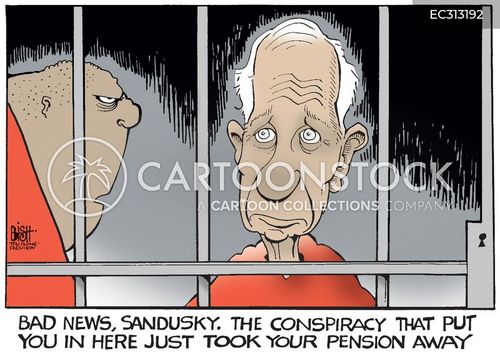 Sandusky Guilty Cartoons and Comics - funny pictures from CartoonStock