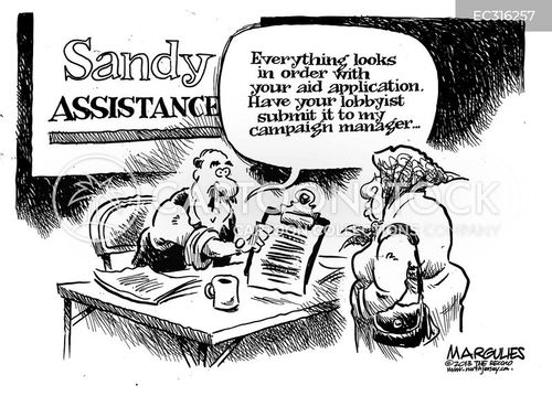 Community Assistance Cartoons and Comics - funny pictures from CartoonStock