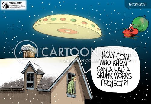 Santa Figurine Cartoons and Comics - funny pictures from CartoonStock