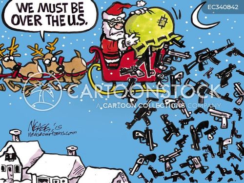 Christmas In The Usa Cartoons and Comics - funny pictures from CartoonStock