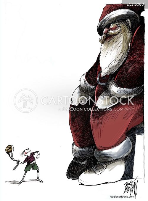 Santa Navidad Cartoons and Comics - funny pictures from CartoonStock