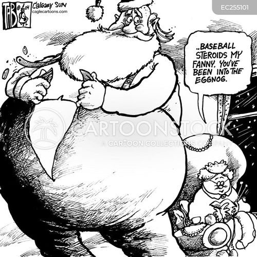 Santa Clods Cartoons and Comics - funny pictures from CartoonStock