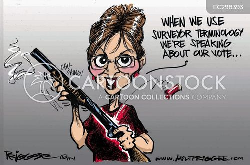Sarah Palin Parody Cartoons and Comics - funny pictures from CartoonStock