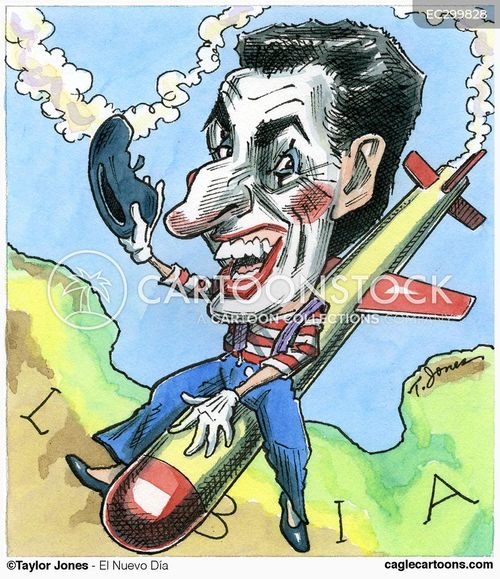 Guerra En Libia Cartoons and Comics - funny pictures from CartoonStock