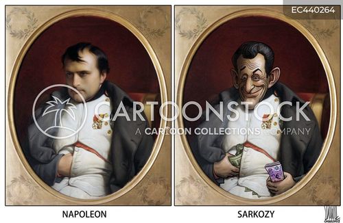 Sarkozy Busted Cartoons and Comics - funny pictures from CartoonStock
