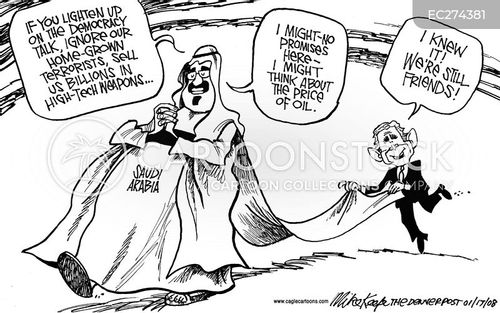 Saudi Assets Cartoons and Comics - funny pictures from CartoonStock