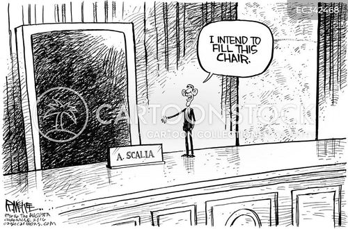 Scalia's Chair Cartoons and Comics - funny pictures from CartoonStock