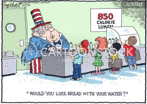 Calorie Restriction Cartoons and Comics - funny pictures from CartoonStock