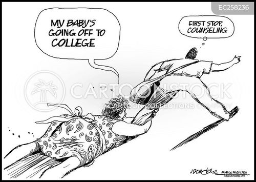 Cartoon Going To College