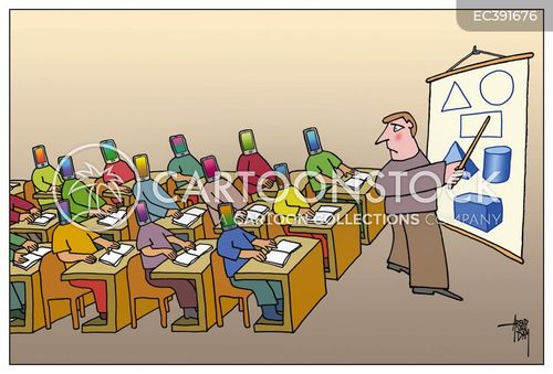 Classroom Technology Cartoons and Comics - funny pictures from CartoonStock