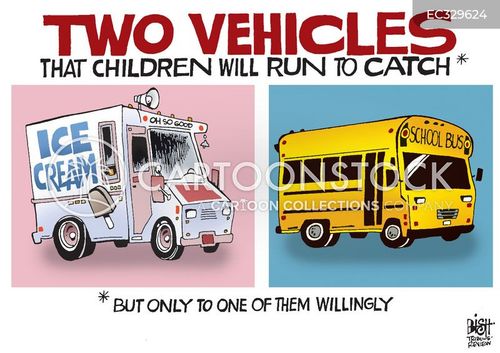 School Bus Cartoons and Comics - funny pictures from CartoonStock