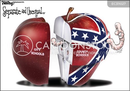 Desegregation Cartoons and Comics - funny pictures from CartoonStock