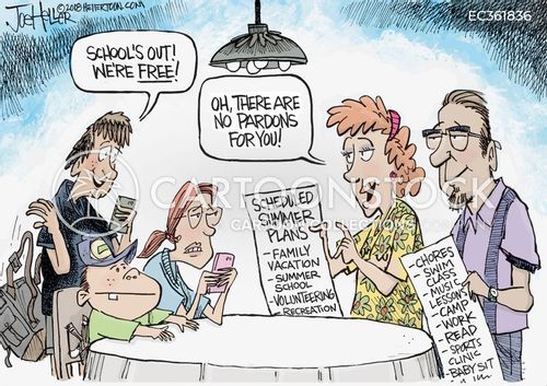 Summer Of Freedom Cartoons and Comics - funny pictures from CartoonStock