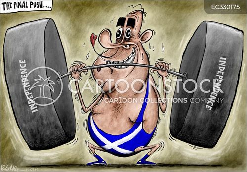 Independence Vote Cartoons and Comics - funny pictures from CartoonStock