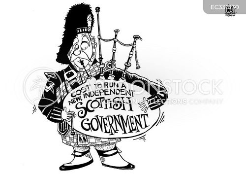 Scotland's Image Cartoons and Comics - funny pictures from CartoonStock