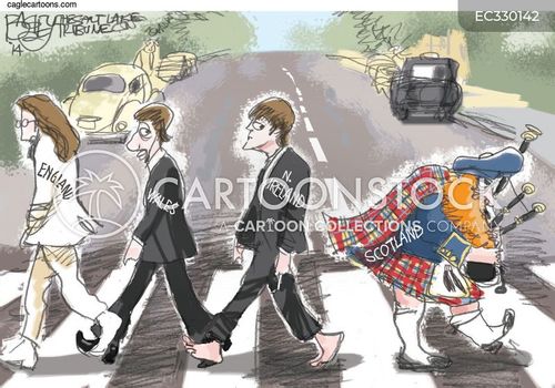 Abbey Road Cartoons and Comics - funny pictures from CartoonStock