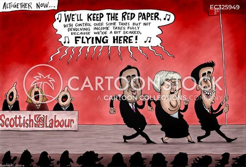 Scottish Tory Cartoons and Comics - funny pictures from CartoonStock