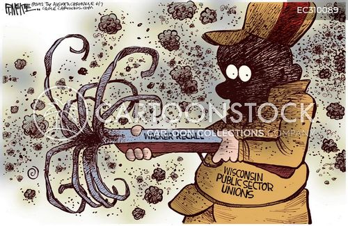 Wisconsin Governor Cartoons and Comics - funny pictures from CartoonStock