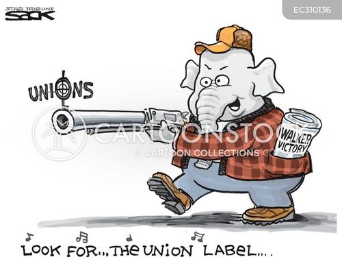 Union Victory Cartoons and Comics - funny pictures from CartoonStock