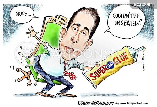 Gov Scott Walker Recall Cartoons and Comics - funny pictures from ...