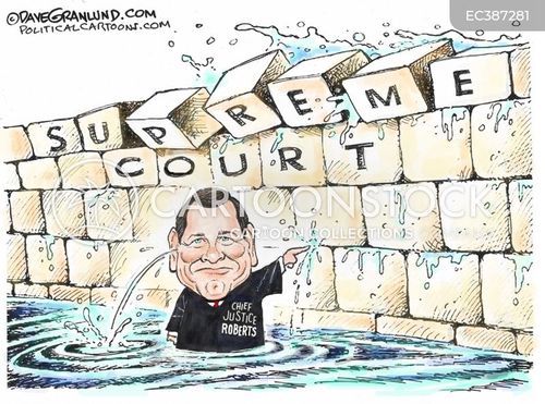 Scotus Leaks Cartoons and Comics - funny pictures from CartoonStock