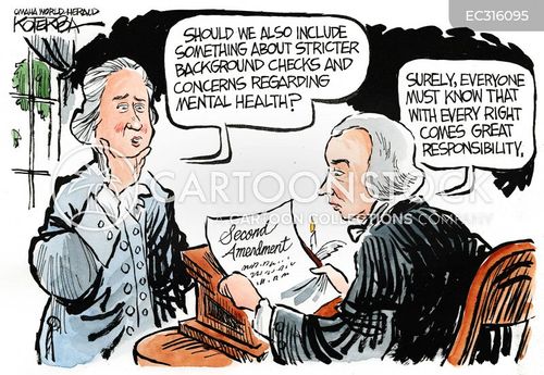 Responsible Gun Use Cartoons and Comics - funny pictures from CartoonStock