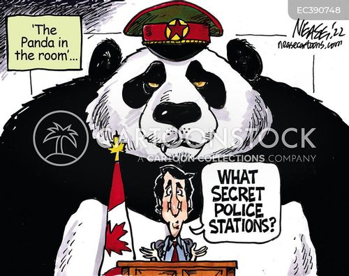 Secret Police Cartoons and Comics - funny pictures from CartoonStock