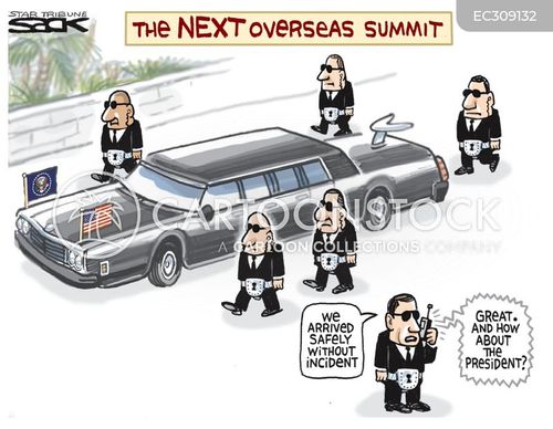 Motorcade Cartoons and Comics - funny pictures from CartoonStock