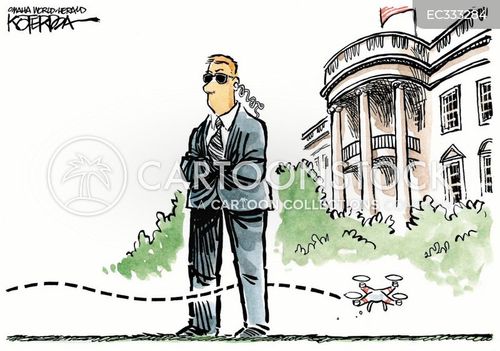 Drone Surveillance Cartoons and Comics - funny pictures from CartoonStock