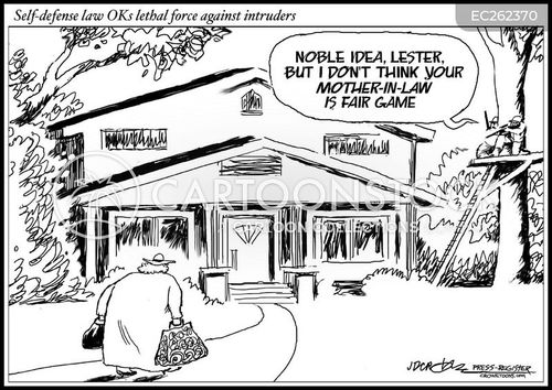 Self-defense Legislation Cartoons and Comics - funny pictures from ...