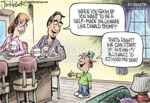 Self-made Billionaire Cartoons and Comics - funny pictures from ...
