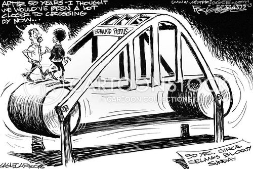 Selma To Montgomery Cartoons and Comics - funny pictures from CartoonStock