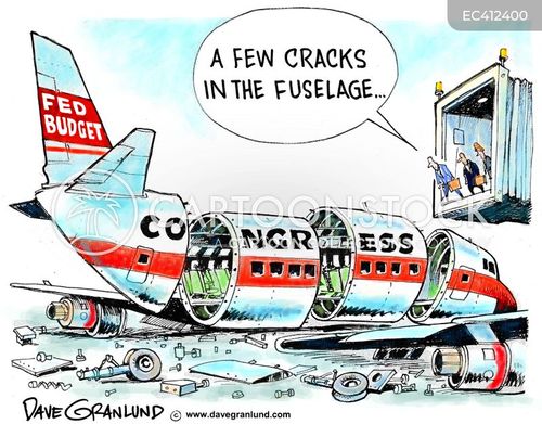 Budget Showdown Cartoons and Comics - funny pictures from CartoonStock
