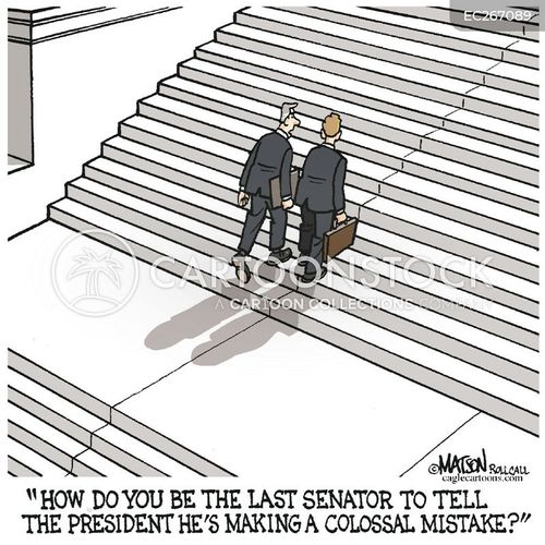 Ex-senators Cartoons and Comics - funny pictures from CartoonStock