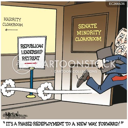 Tactical Retreat Cartoons and Comics - funny pictures from CartoonStock