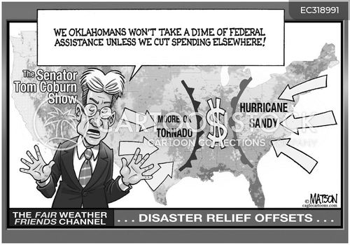 Disaster Relief Cartoons and Comics - funny pictures from CartoonStock