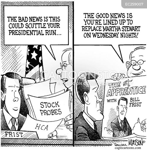 Senator Frist Cartoons and Comics - funny pictures from CartoonStock